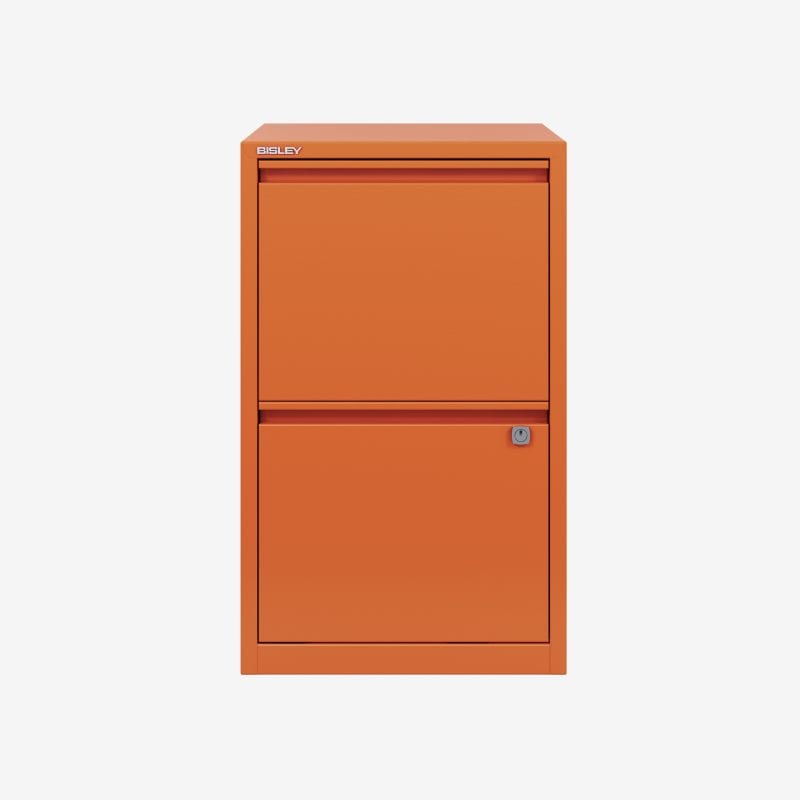 Bisley Orange Filing Cabinets Bisley Filing Cabinet Orange